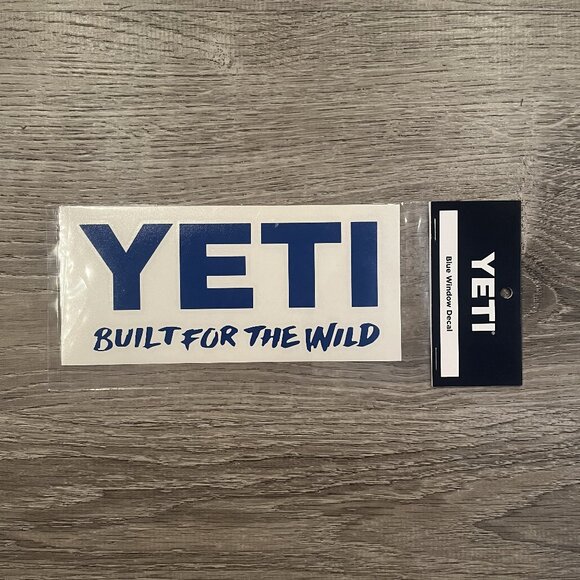 Yeti | Other | Yeti Rambler Window Decal Blue | Poshmark